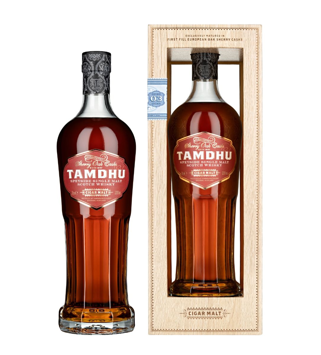 Cigar Malt III Sherry Cask Matured Single Malt Whisky - Tamdhu